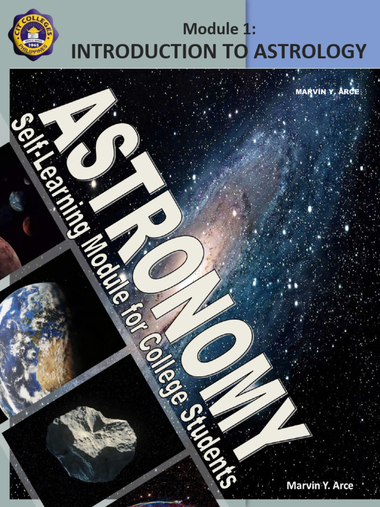 Toaz - Info Module 1 Introduction To Astronomy PR | PDF