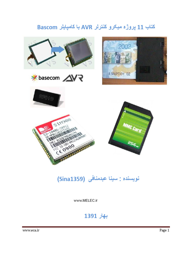 11 Projects With AVR and Bascom | PDF