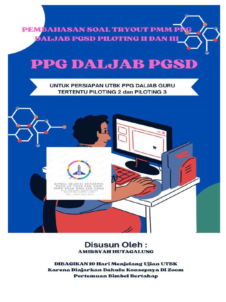 Pembahasan Soal Tryout Pmm Guru Kelas Ppg Daljab1 | PDF
