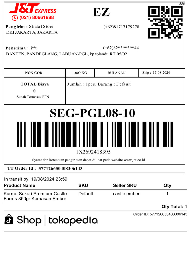 08 17-14-02 31 - Shipping Label+Packing List | PDF