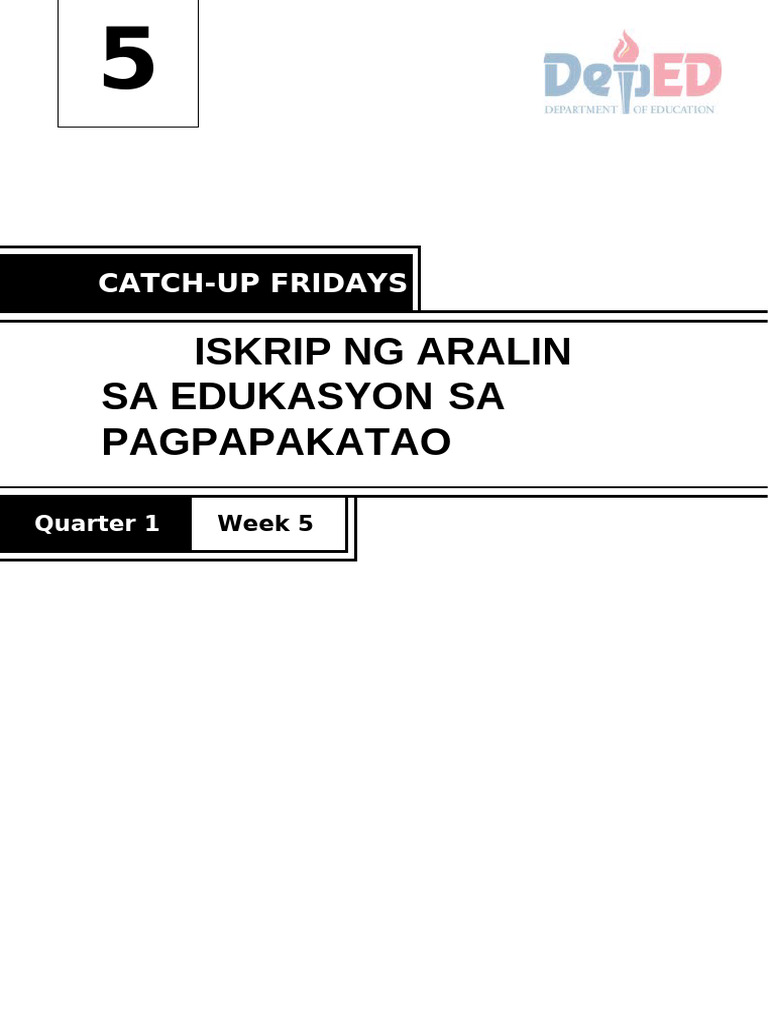 Co 2024 Ls Grade 5 Cuf Esp q1 w5 RPHV | PDF
