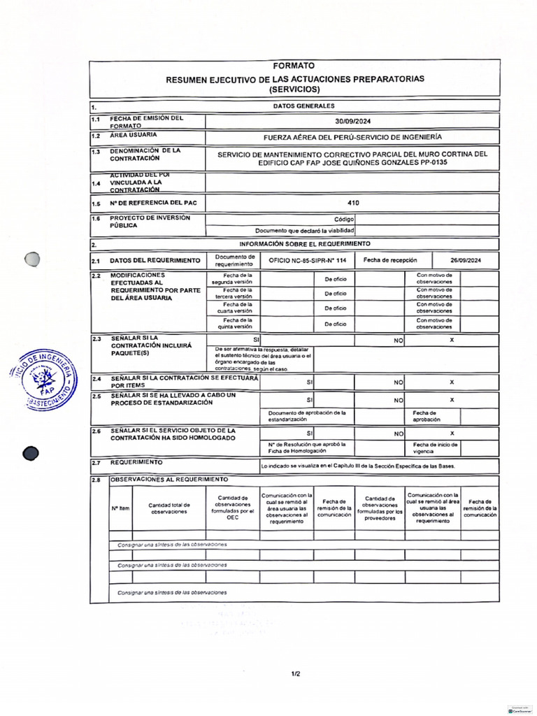 Resumen+ejecutivo+muro+cortina 20241003 165217 716 | PDF