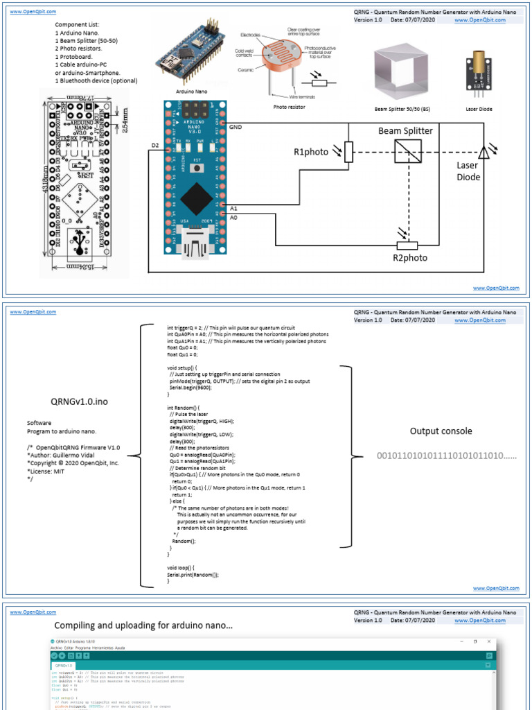 QRNG DiagramCircuit | PDF