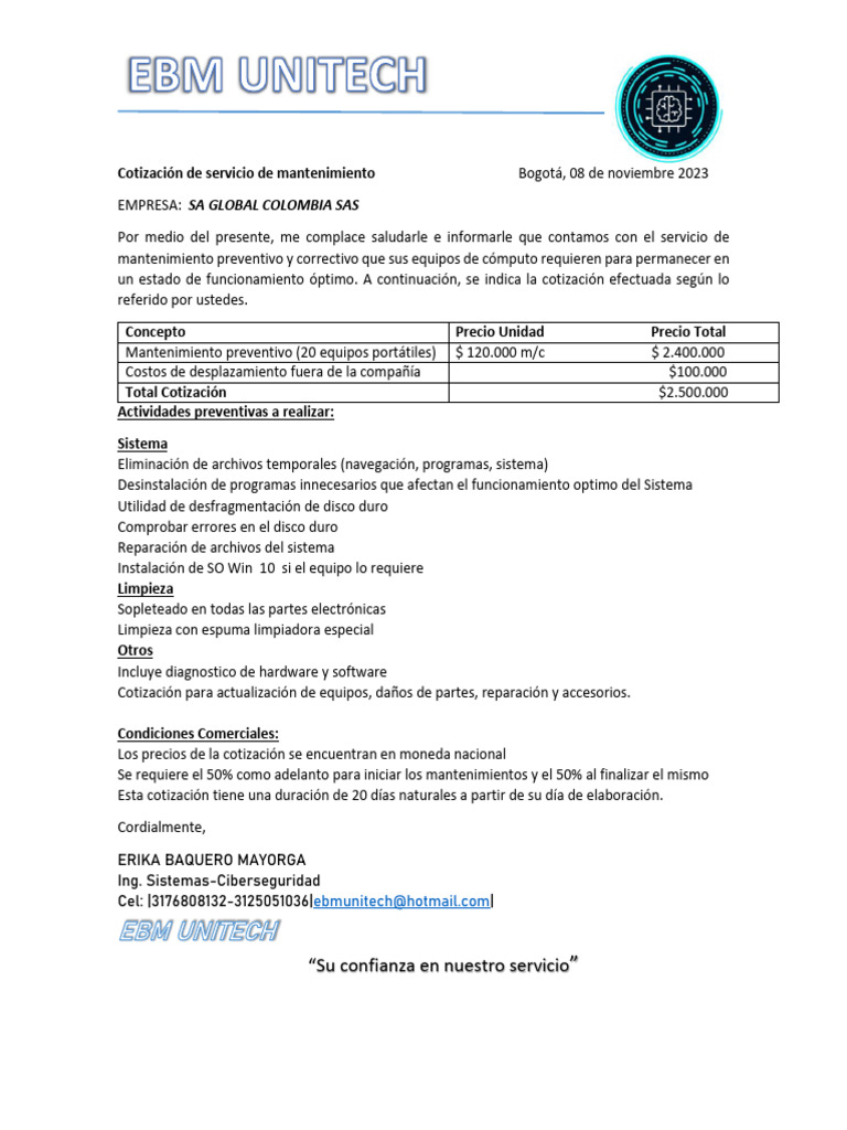 Unitech 01 Cot | PDF