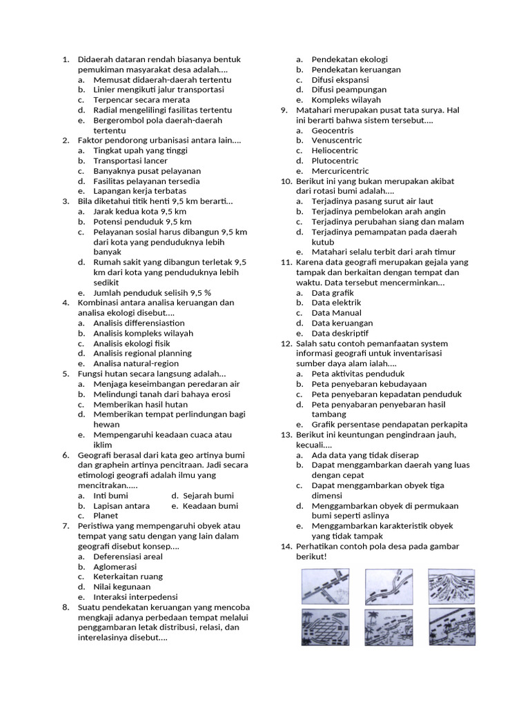 Soal Latihan KSM Geo1 | PDF