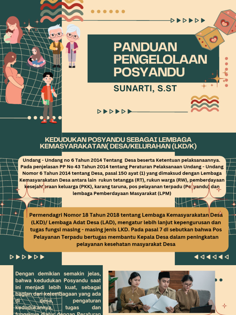 Panduan Pengelolaan Posyandu 01 | PDF | Gaya Hidup