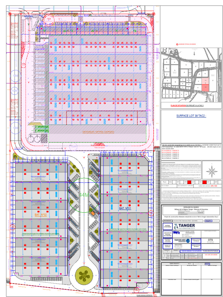 0-Plan Masse Et Situation 38B DCE ID11052022 | PDF