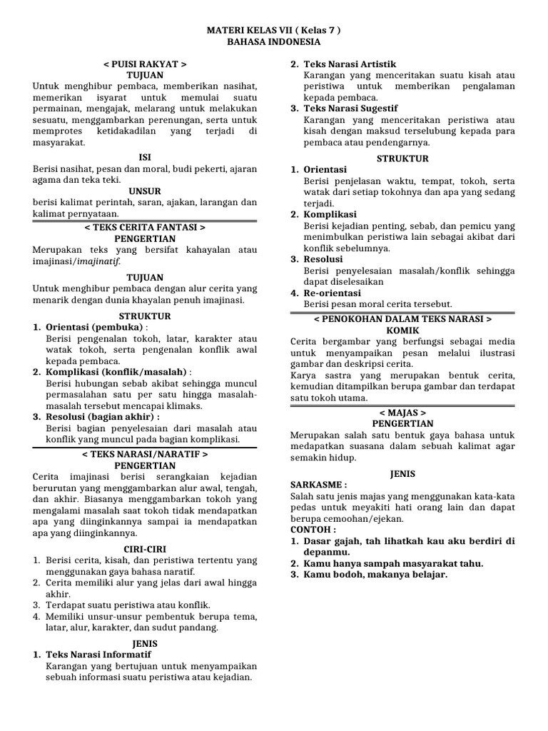 Materi Pertemuan 7 | PDF