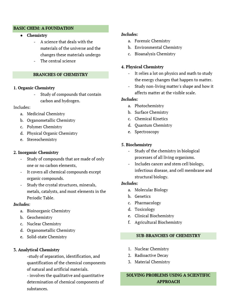 CHEM | PDF