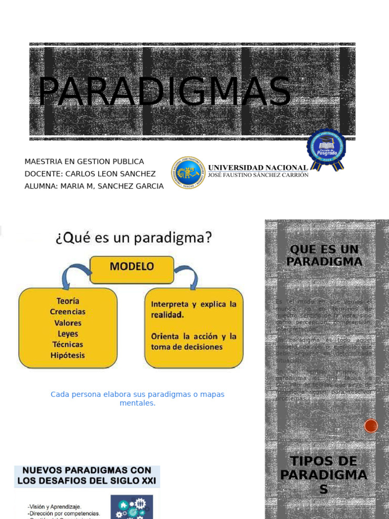PARADIGMAS | PDF