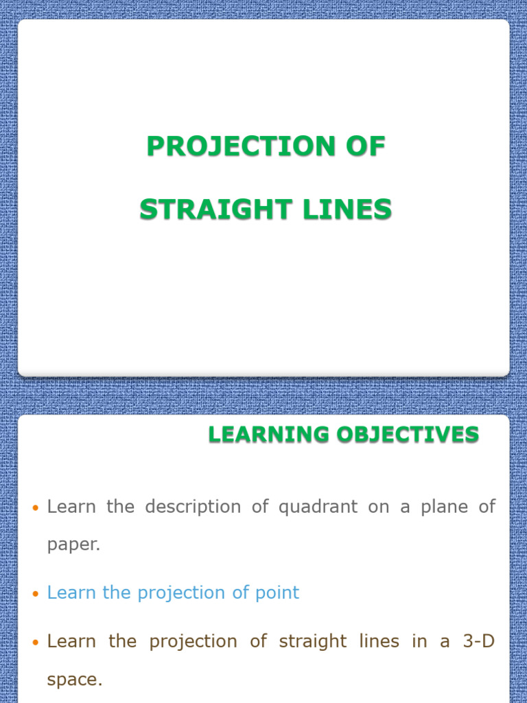 L 6 Straight Lines | PDF