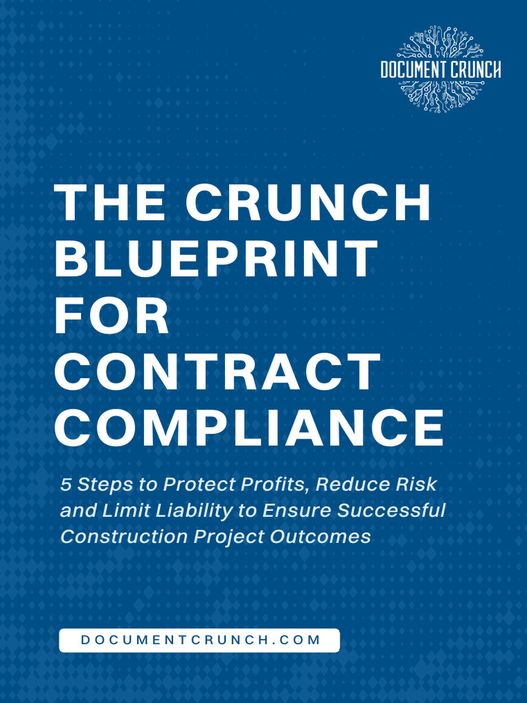 E-Book The Crunch Blueprint For Contract Compliance - FINAL | PDF