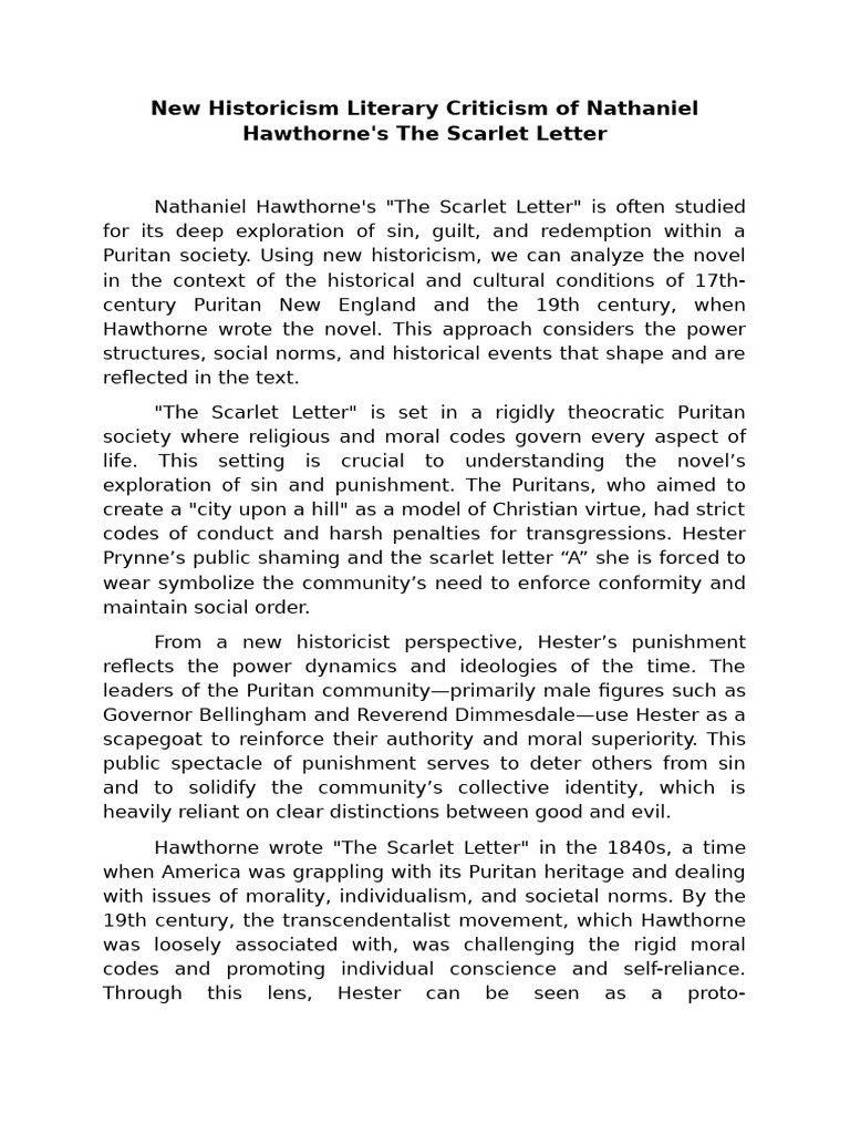 New Historicism | PDF