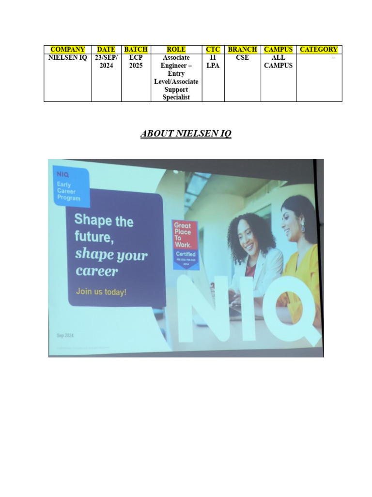 Nielsen Iq | PDF