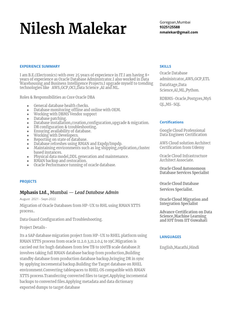 Nilesh Malekar | PDF