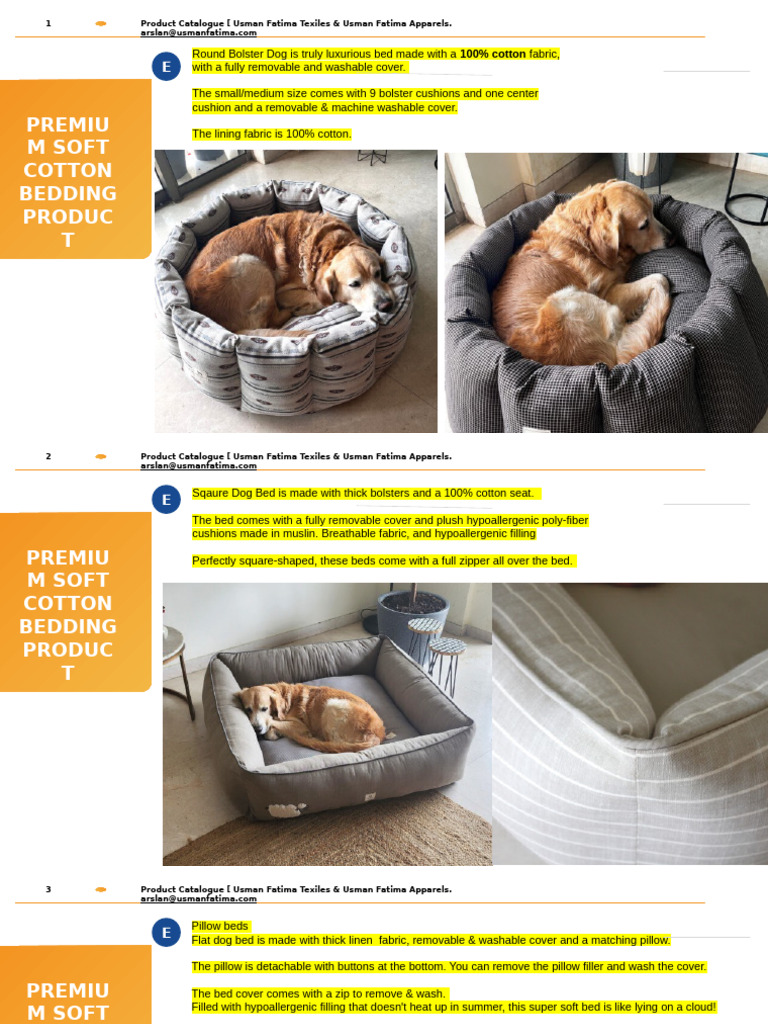 Pets Catalogue Sapphirine Textile | PDF