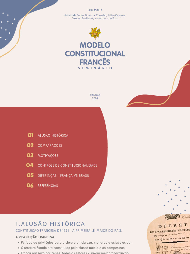 MODELO CONSTITUCIONAL FRANCES | PDF