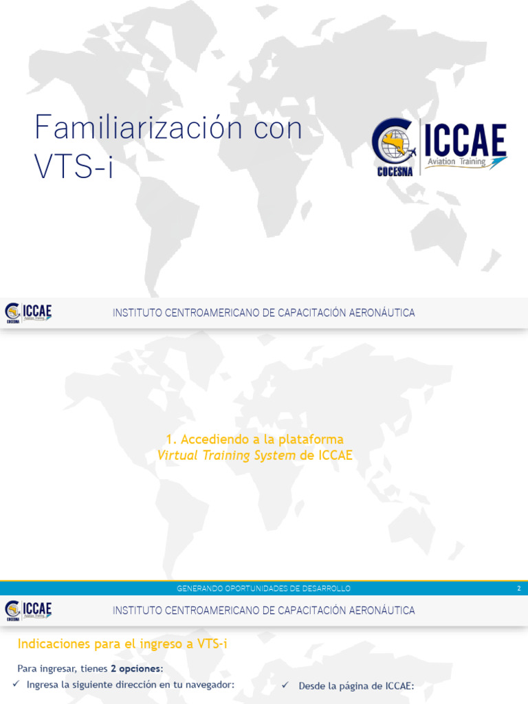 Familiarización con VTS-i | PDF