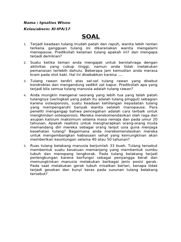 Tugas Gerak Ek | PDF