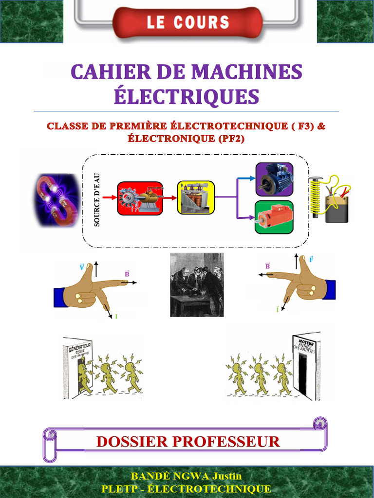 Cours de Machines Electriques Pf2 - pf3 - LTN - 2020-2021 - 2e Edition ...