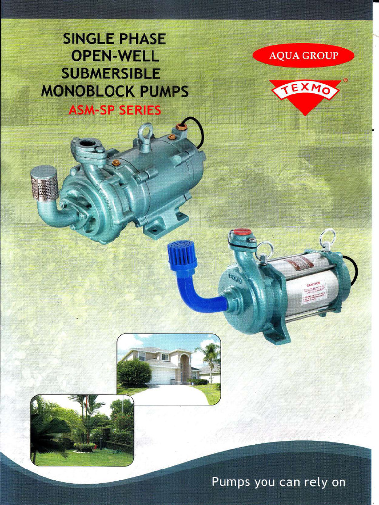 Asm SP Openwell Monoblock Compressed | PDF