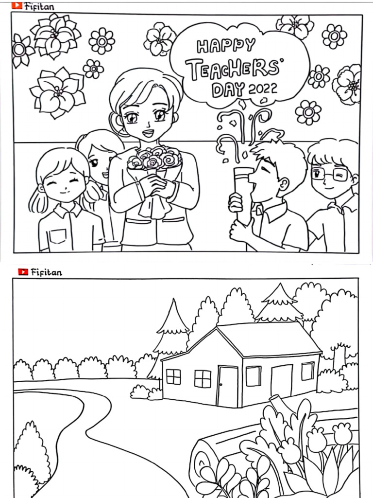 Latihan Mewarnai 1 | PDF