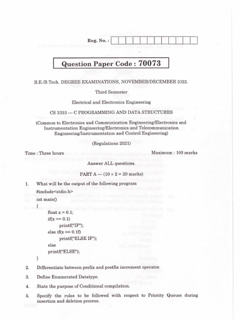 EEE-ND-2022-CS 3353-C Programming and Data structures-776369776-ND22EE ...