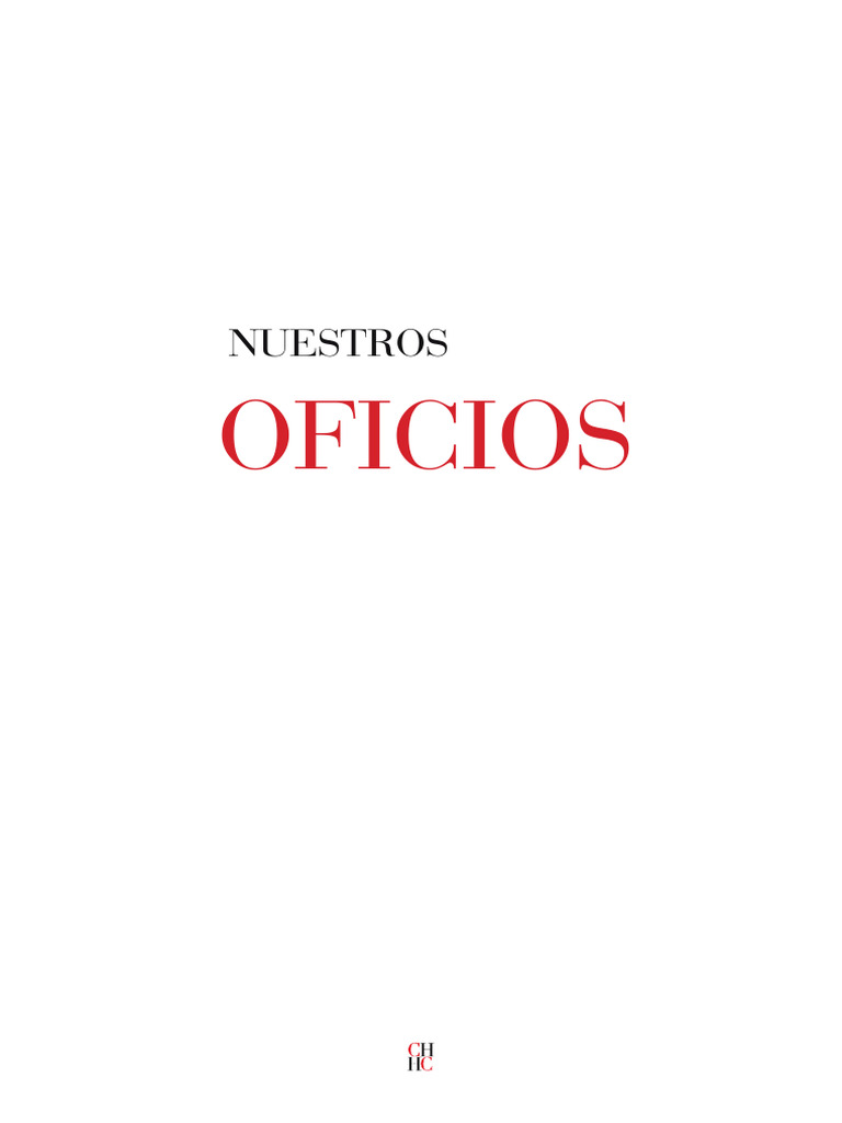 Nuestros Oficios CH | PDF | Bordado | Textiles