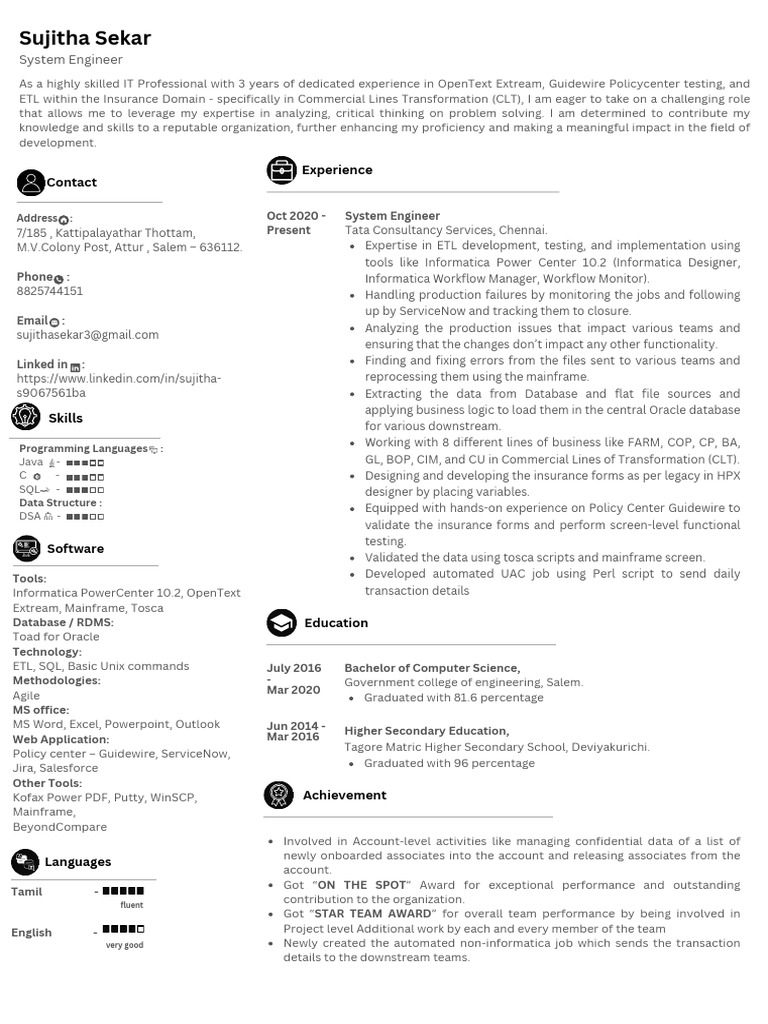 Sujitha Etl Resumee 2 | PDF