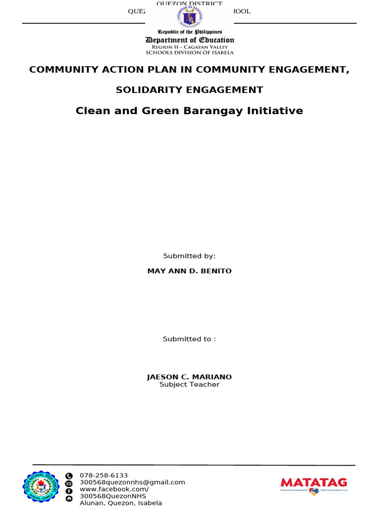 Final Action Plan | PDF