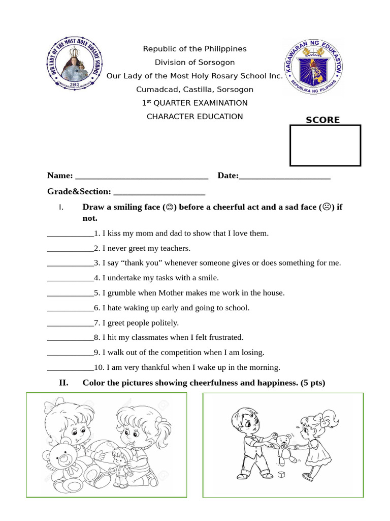 Character Education | PDF