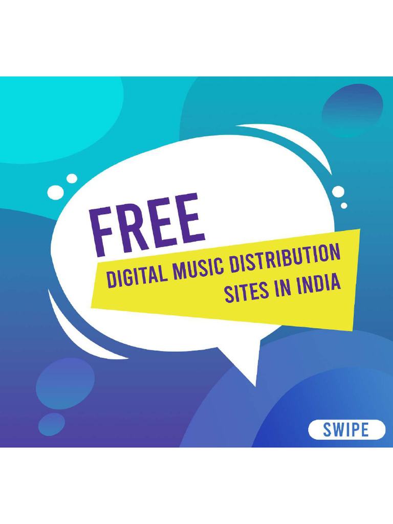 Free Digital Music Distribution Sites in India | PDF
