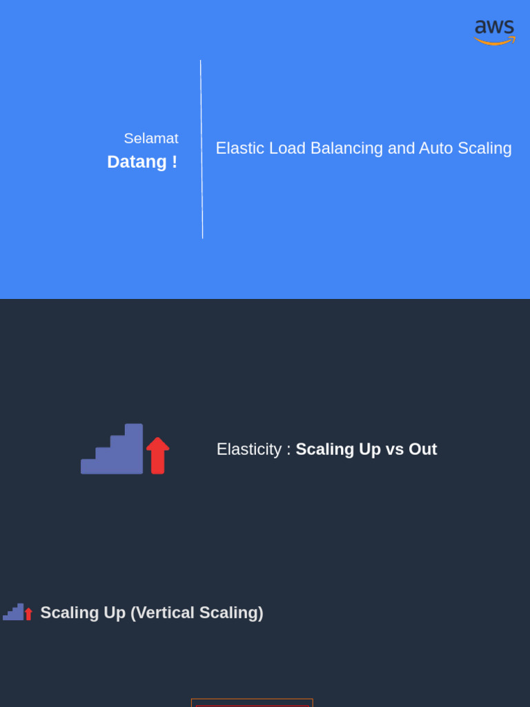 Elastic Load Balancing and Auto Scaling | PDF