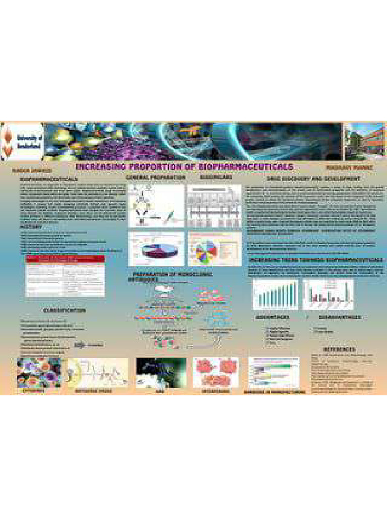 Poster Presentation PPT BIOPHARMACEUTICALS 1 320 | PDF