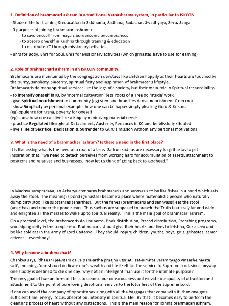 BRAHMACARI - Interview With RSD For CHOWPATTY | PDF