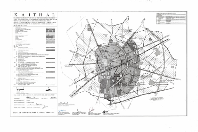 Drawing DDP Kaithal | PDF