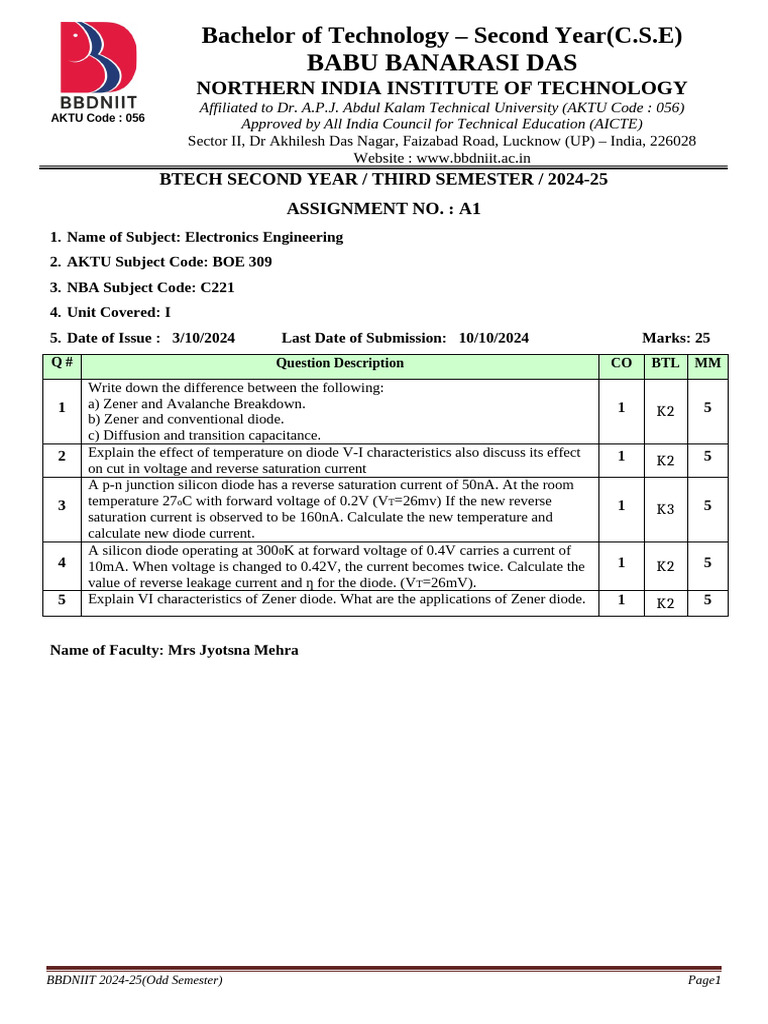 Assignment Unit 1 | PDF