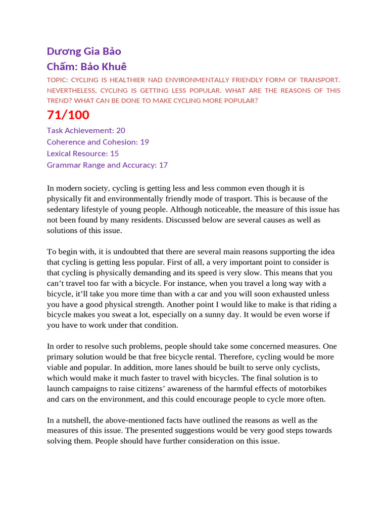 English Writing 3 | PDF