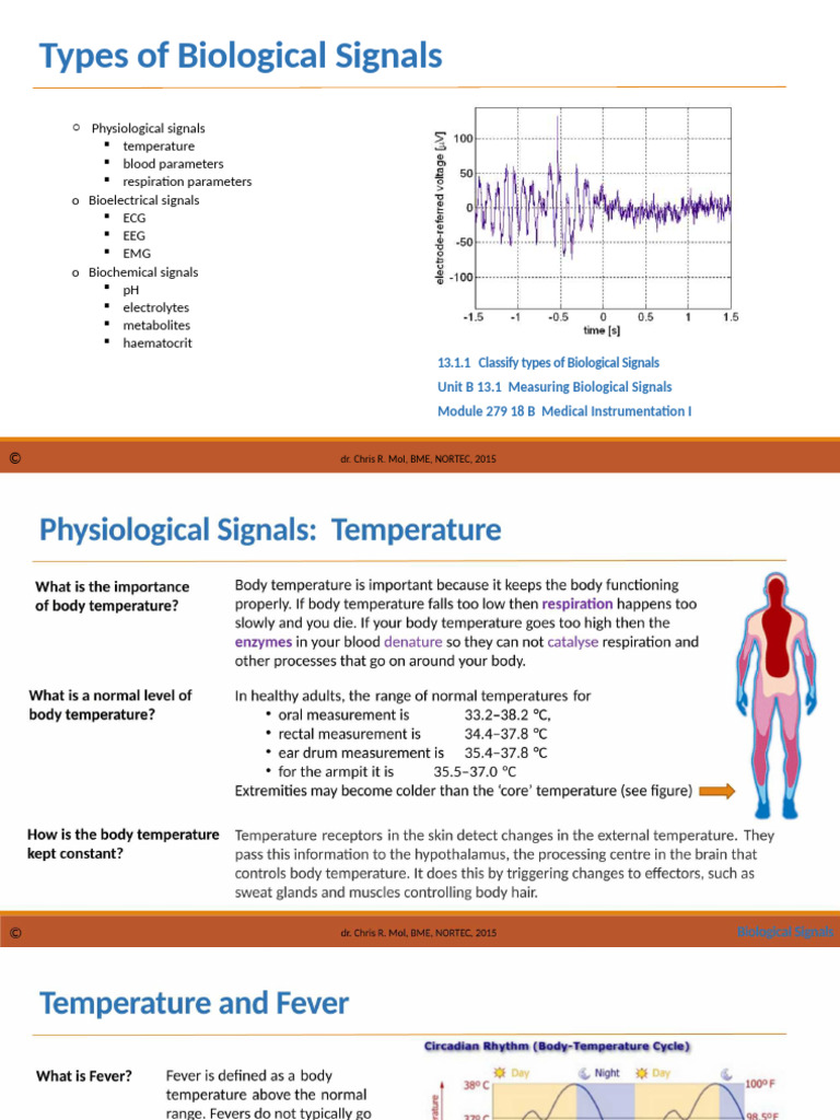 MI-I Biological Signals | PDF