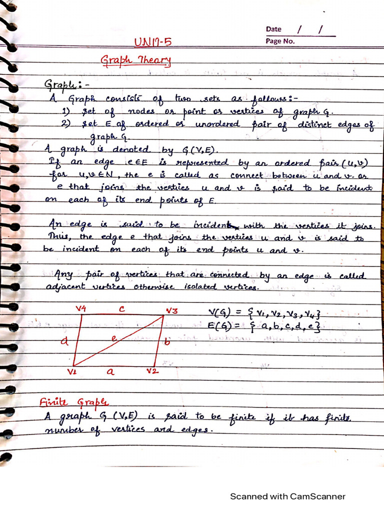 Graphs, Trees, Pigeonhole and Counting P | PDF