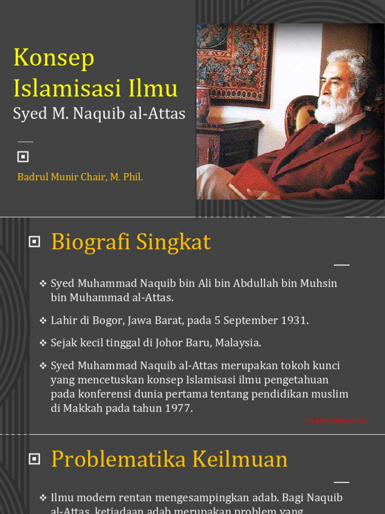Konsep Ilmu Syed Muhammad Naquib Al-Attas | PDF