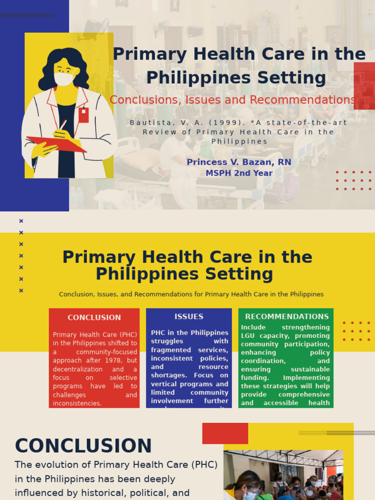 Primary Health Care in The Philippines Setting | PDF