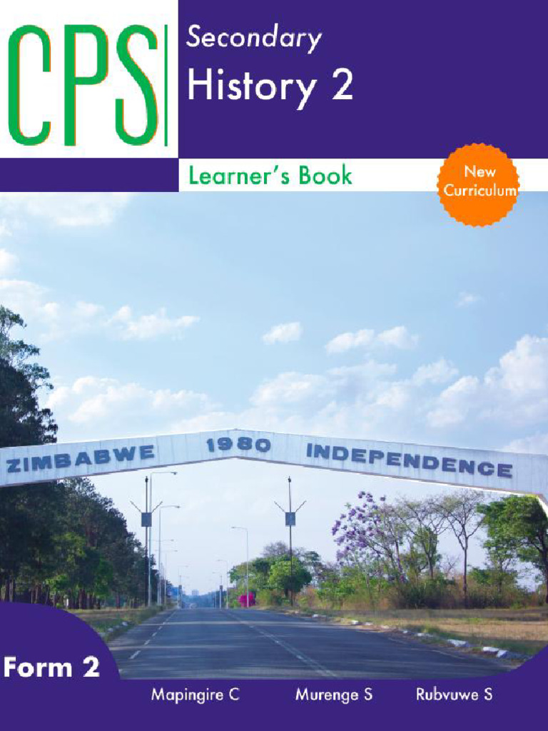 CPS Secondary History Form 2 - New Curriculum Learners Book | PDF