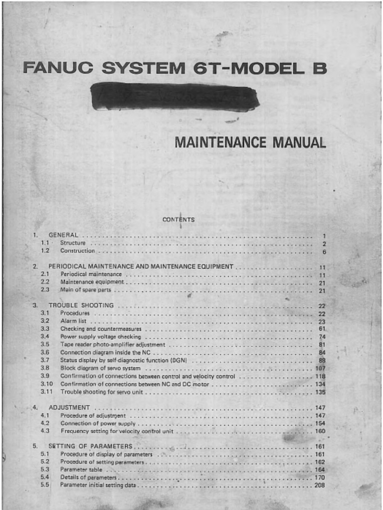 FANUC6보수 | PDF
