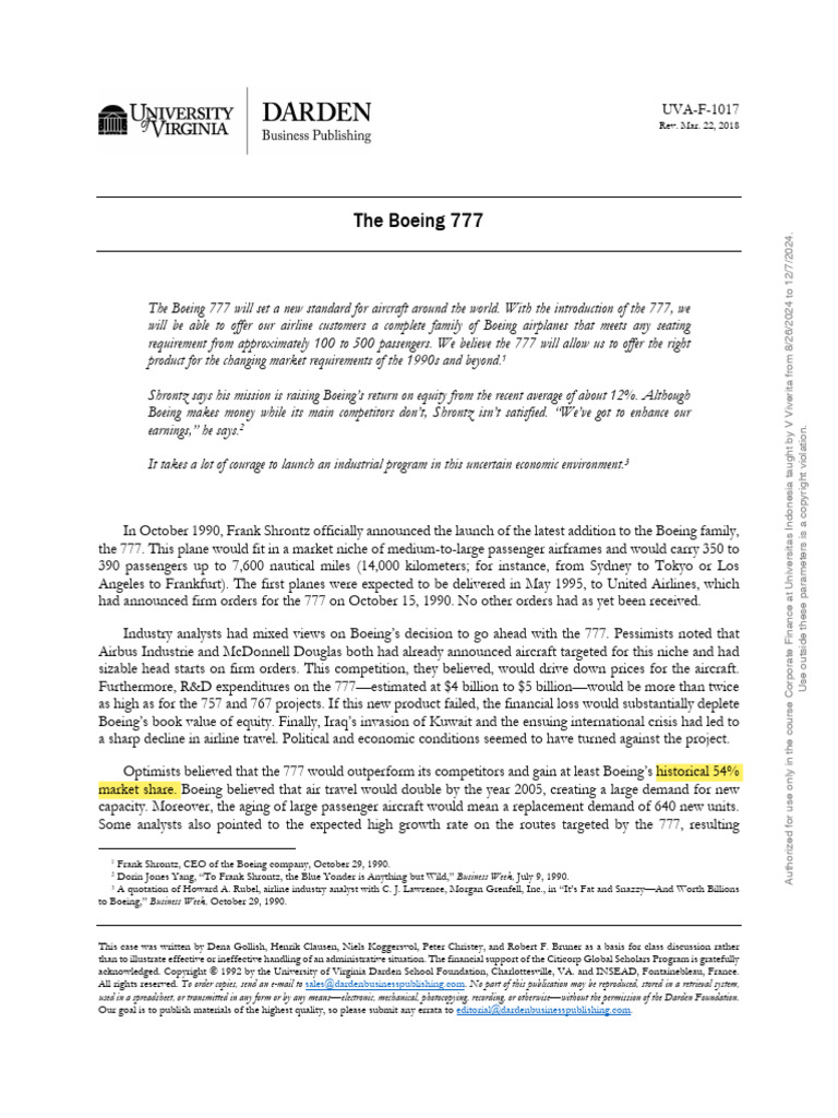 Boeing | PDF