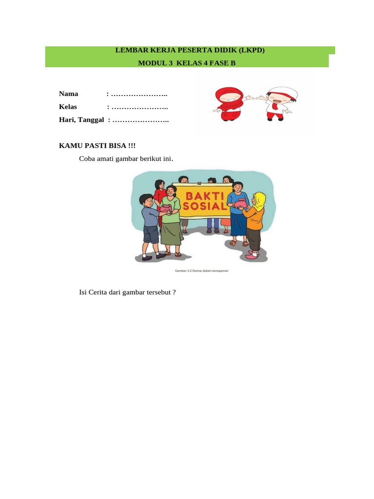 LKPD Modul 3 Sem 1 | PDF
