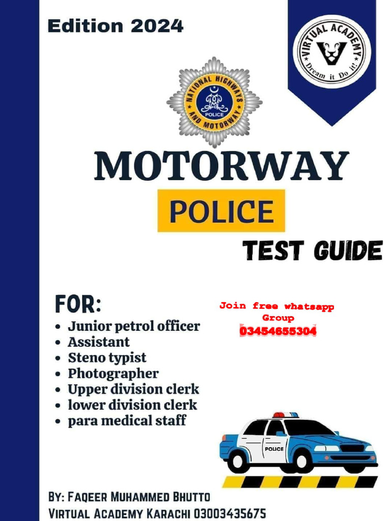 Stenotypist Solved Paper Motorway Police | PDF