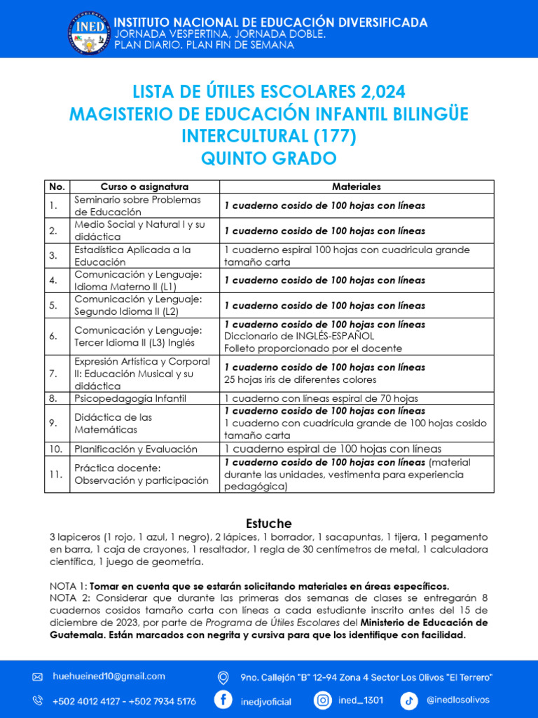 004 - Lista de Ã tiles | PDF