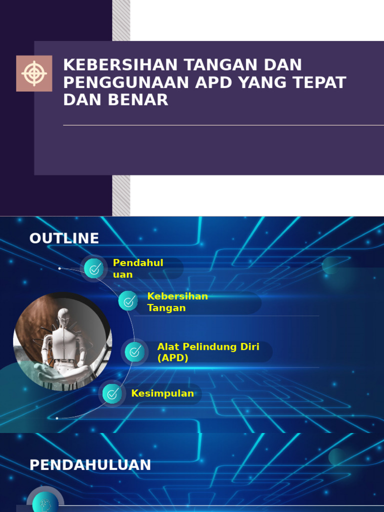 Kebersihan Tangan & Apd | PDF