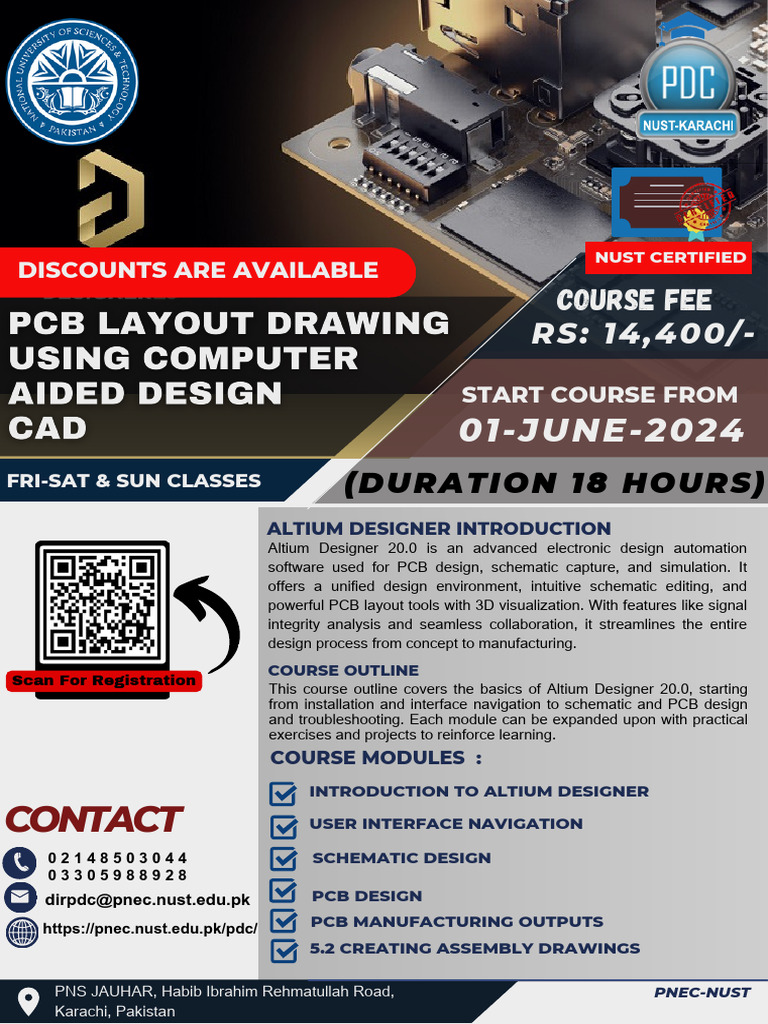PCB Layout Drawing Using Computer Aided Design CAD 1 | PDF